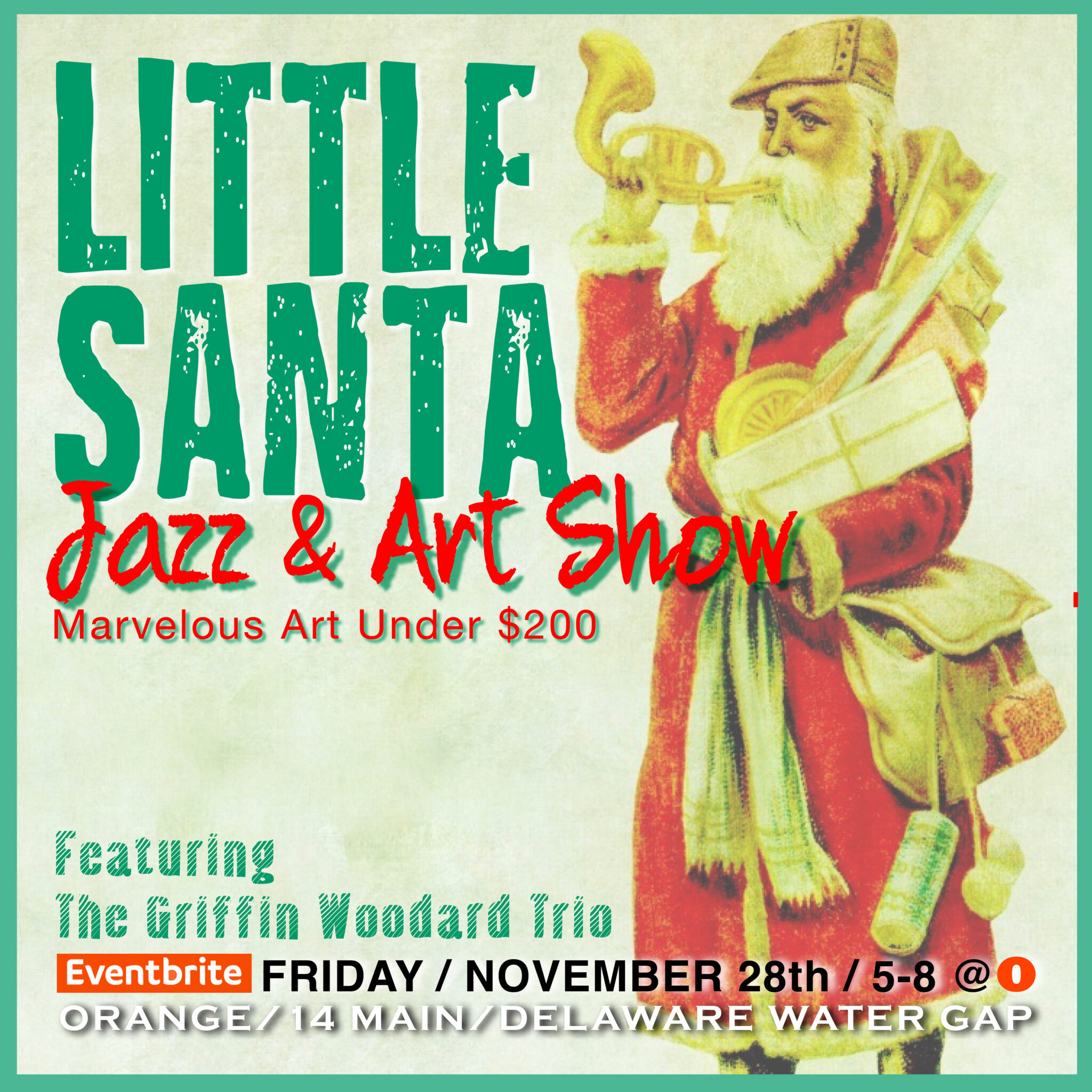 Little Santa Jazz and Art Show – Orange